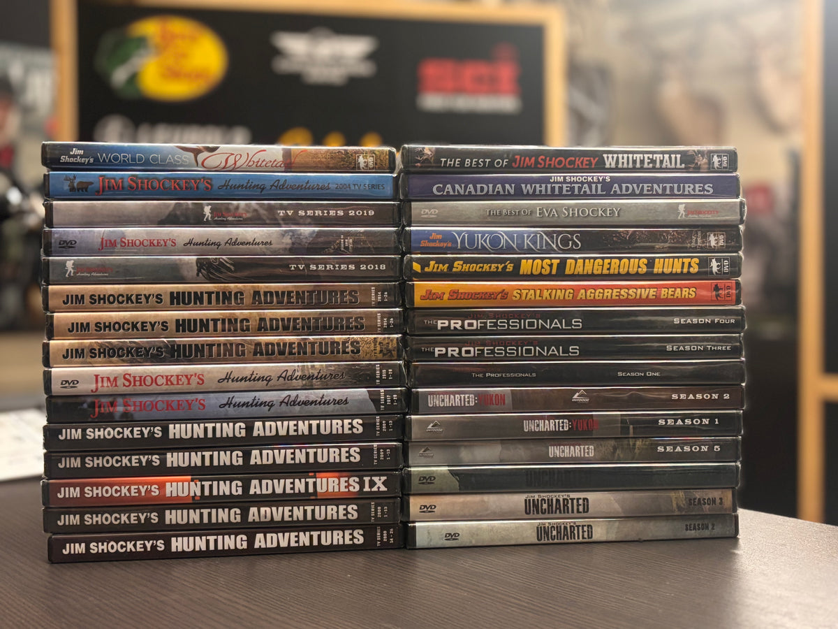 Shockey Mega Pack - 25 DVD collection – Jim Shockey's Store