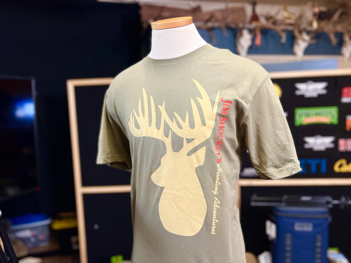 Jim Shockey Big Buck 'NO GUFF' T-Shirt – Jim Shockey's Store